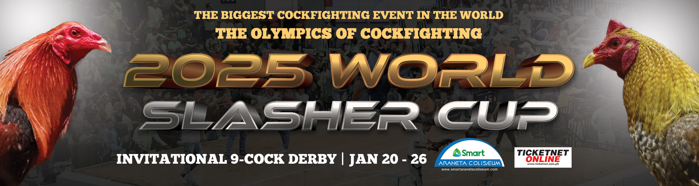 World Slasher Cup 2025 1st Edition brings electrifying cockfighting ...