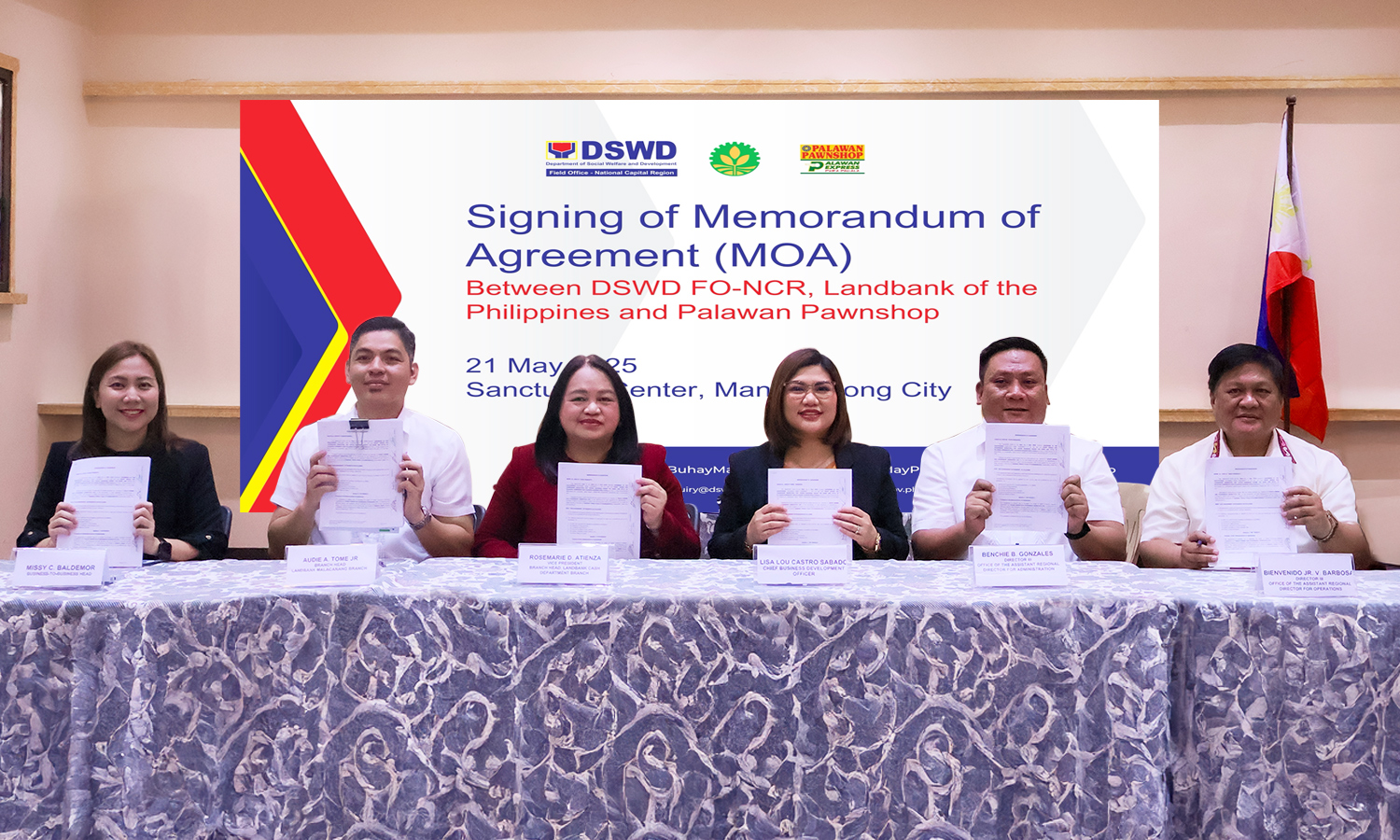 Palawan Group Partners DSWD NCR, LANDBANK NCR for Expanded Aid - Manila ...