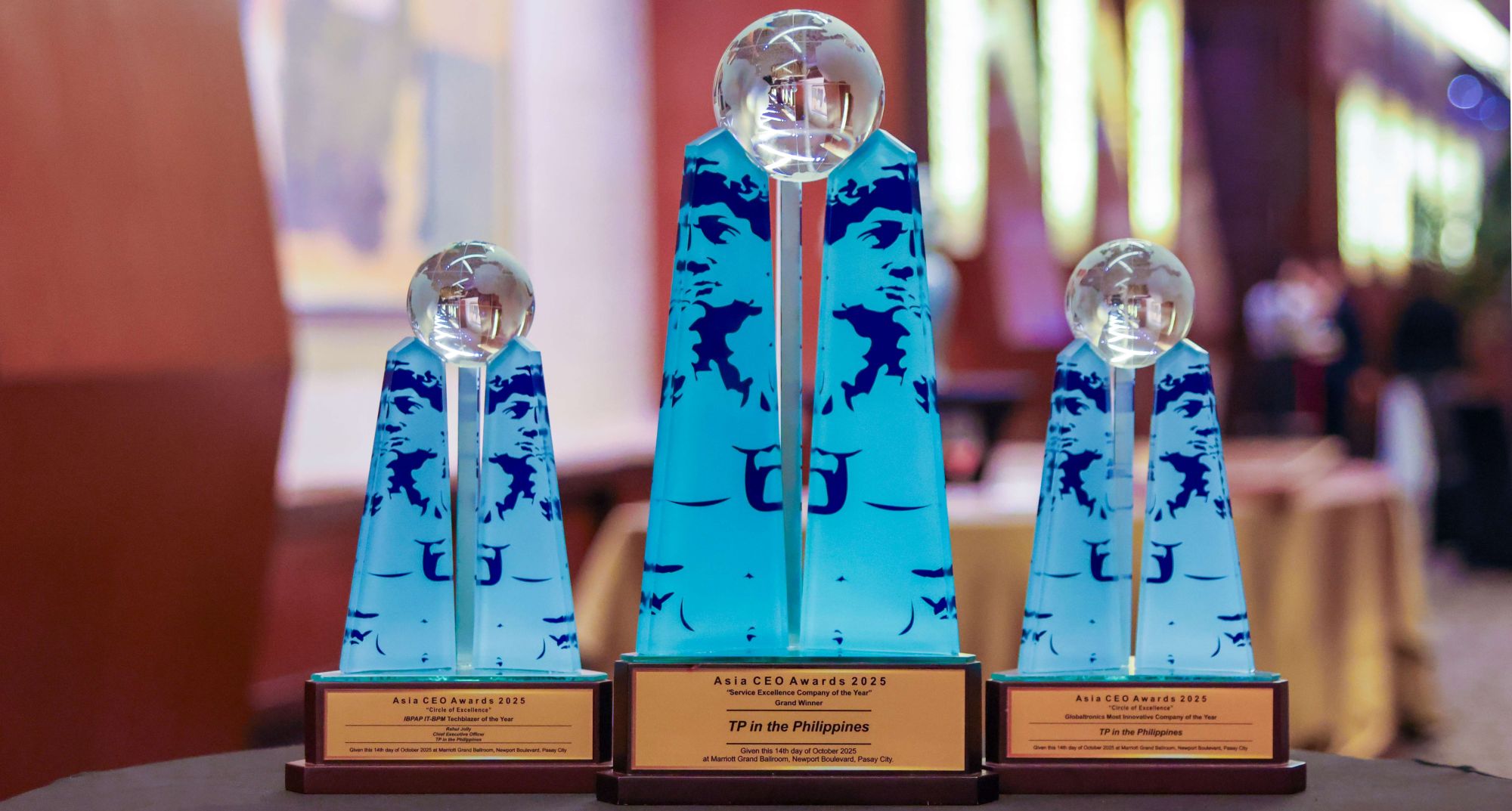 TP wins Service Excellence Company of the Year at 2025 Asia CEO Awards ...