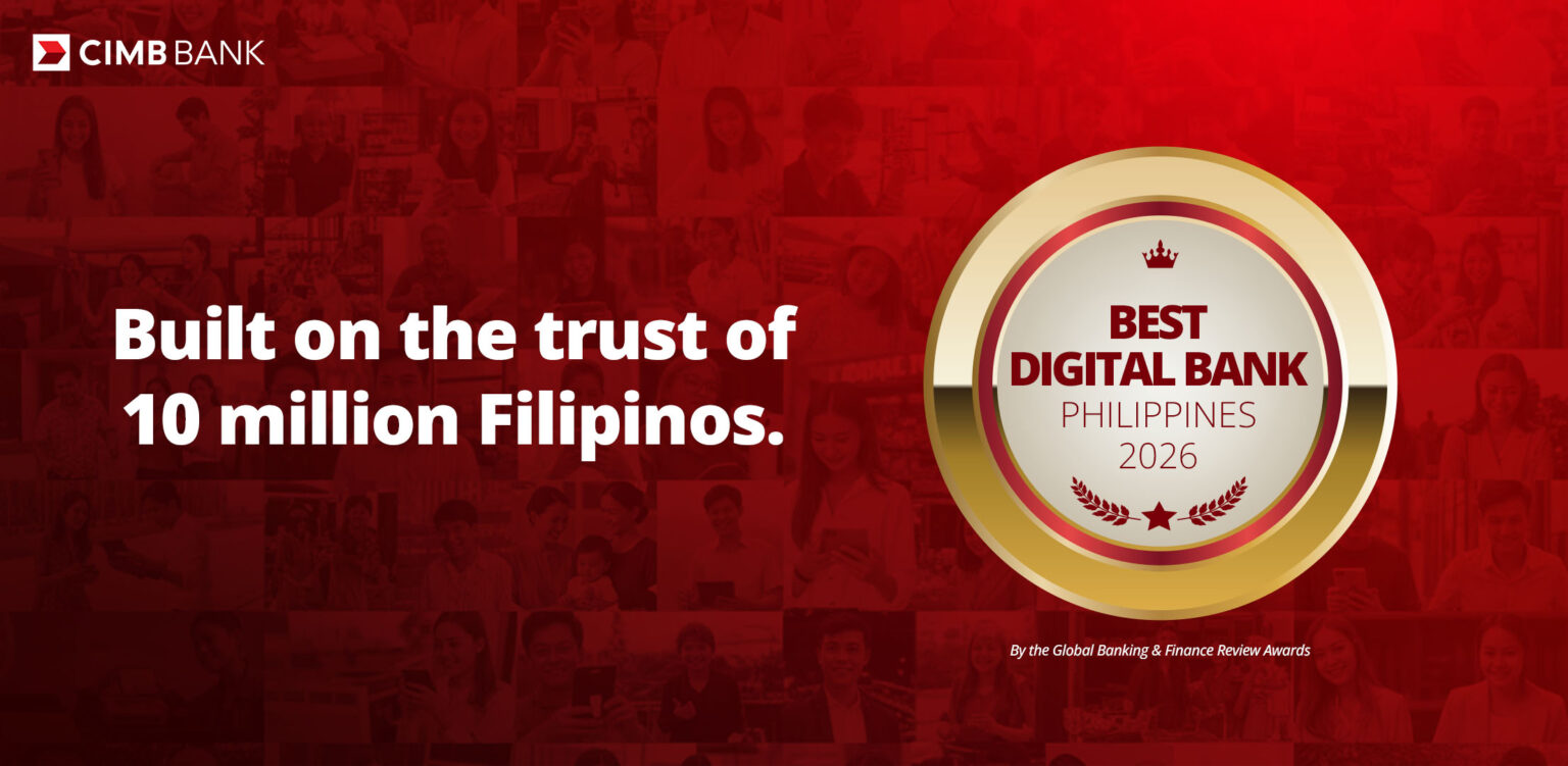 CIMB Bank PH named Best Digital Bank Philippines 2026 by UK-based firm ...